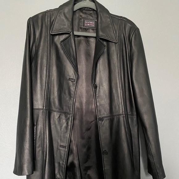 Leather Limited | Jackets & Coats | Vintage Leather Jacket | Poshmark